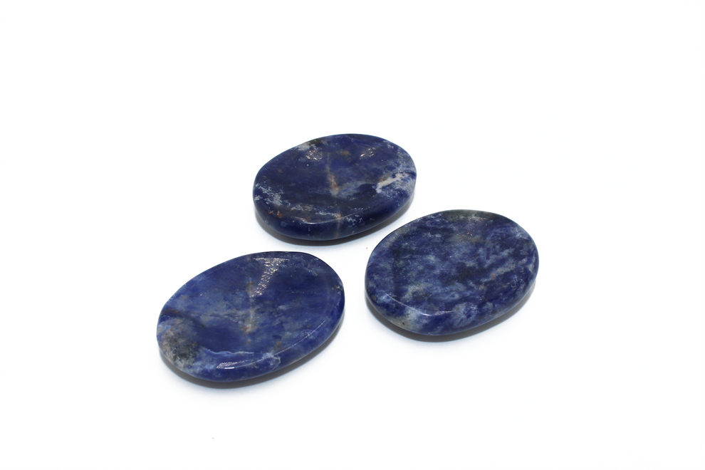 Sodalite Worry Stone – Geoscape Rock Shop
